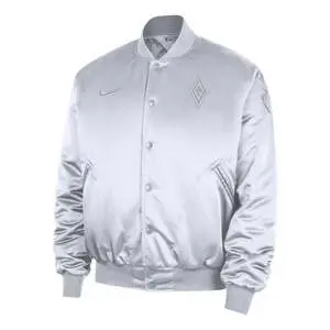 Nike Las Vegas Aces Wnba Game Jacket - White/metallic Silver