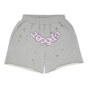 SP5DER Og Web Logo Sweatshorts - Heather Grey