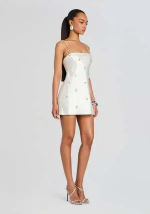 Retrofete Dotty Embellished Dress