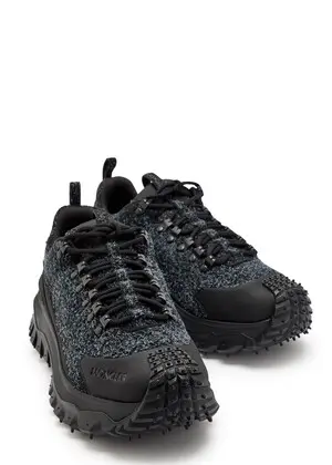 Moncler Trailgrip Apex Gtx Brushed Suede Sneakers - Blue