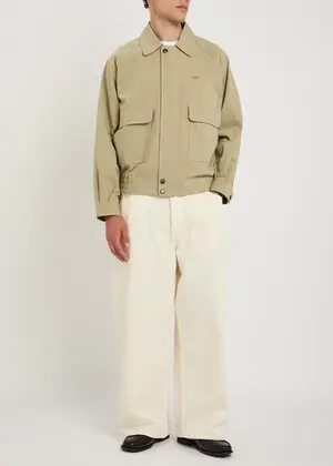 Drole De Monsieur Blouson Raglan Canvas Jacket
