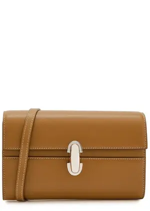 Savette Symmetry Leather Mini Bag - Tan