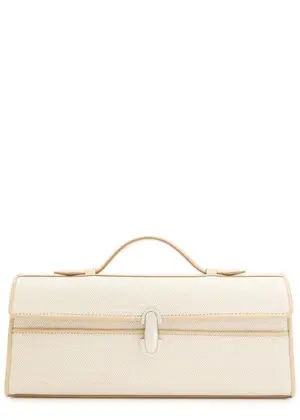 Savette Slim Symmetry Pochette - Off White