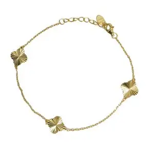 Argento Vivo The Clover Bracelet - Gold