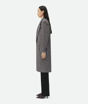Bottega Veneta Lapel Long-sleeved Coat