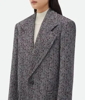 Bottega Veneta Lapel Long-sleeved Coat