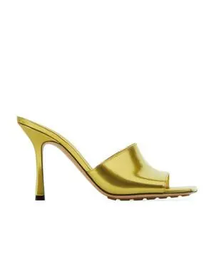 Bottega Veneta Stretch Open Toe Heeled Mules