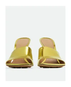 Bottega Veneta Stretch Open Toe Heeled Mules