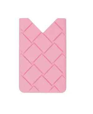 Bottega Veneta Logo Pattern Embossed Detail Card Bag