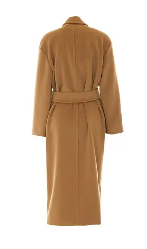 Max Mara Belted Virgin Wool Coat
