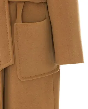 Max Mara Belted Virgin Wool Coat