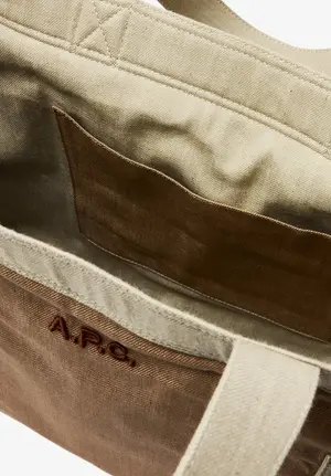 A.p.c. Jardin Logo-patch Tote Bag