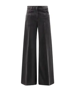 Aspesi Pleated Casual Trousers - Black