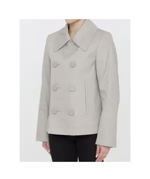 Bottega Veneta Double Breasted Peacoat