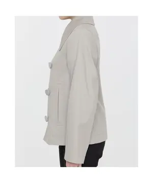 Bottega Veneta Double Breasted Peacoat