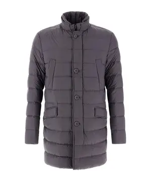 Herno Quilted Down Jacket - Grey