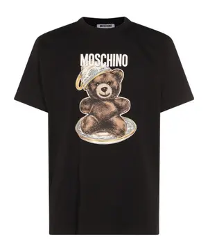 Moschino Short Sleeve T-shirt - Black