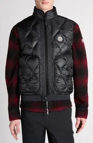 Moncler Erelia Diamond Quilted Down Vest
