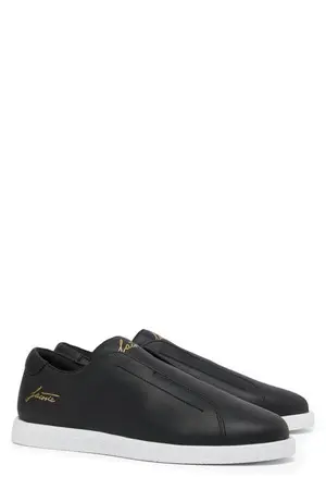 Lacoste Linecourt Slip-on Sneaker - Black/white