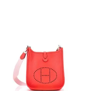Hermès Evelyne Bag Gen Iii Clemence Tpm - Red