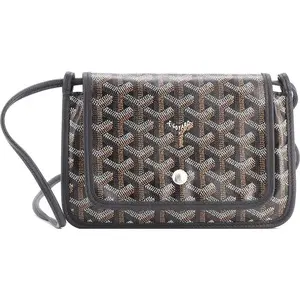 Goyard Plumet Clutch Wallet Coated Canvas - Black