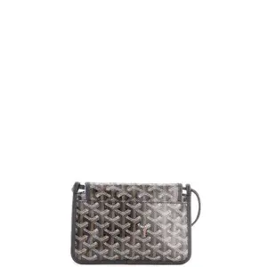 Goyard Plumet Clutch Wallet Coated Canvas - Black