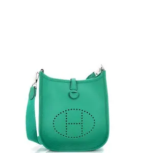 Hermès Evelyne Bag Gen Iii Clemence Tpm - Green