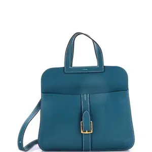 Hermès Halzan Bag Clemence 31 - Green