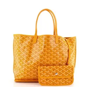 Goyard Anjou Reversible Tote Coated Canvas Pm - Yellow