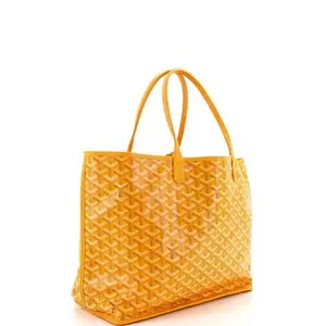 Goyard Anjou Reversible Tote Coated Canvas Pm - Yellow