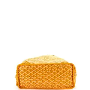 Goyard Anjou Reversible Tote Coated Canvas Pm - Yellow