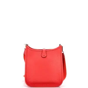 Hermès Evelyne Bag Gen Iii Clemence Tpm - Red