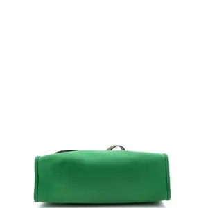 Hermès Herbag Zip Leather And Toile 31