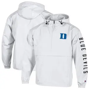 Champion Duke Blue Devils Packable Half-zip Hooded Jacket