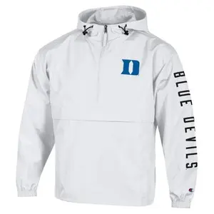 Champion Duke Blue Devils Packable Half-zip Hooded Jacket