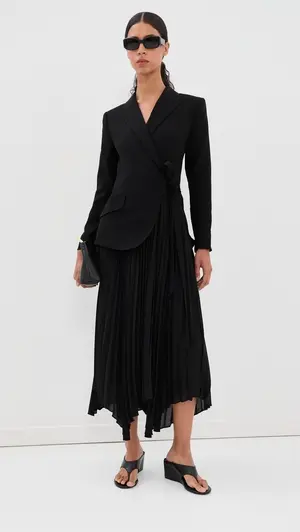 Simkhai Ambretta Combo Blazer Dress