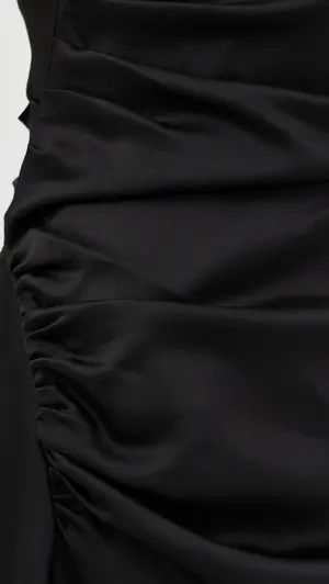 Simkhai Marabella Draped Midi Dress