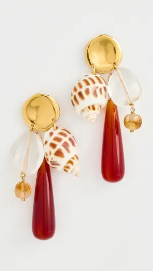 Chan Luu Shore Charm Earrings