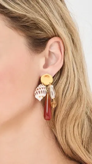 Chan Luu Shore Charm Earrings