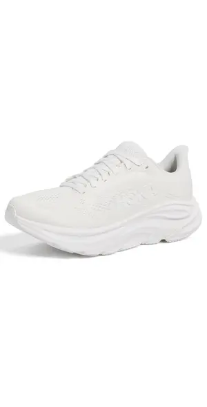 HOKA® Clifton Performance Mesh Sneakers - White