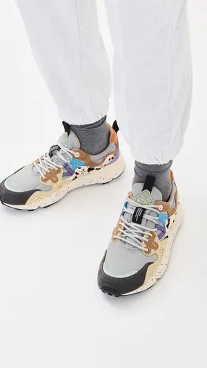 FLOWER MOUNTAIN Yamano 3 Sneakers - Dark Grey