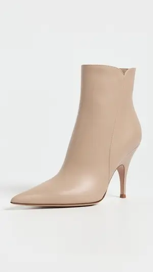 GIANVITO ROSSI Vitello Glove Ankle Boots