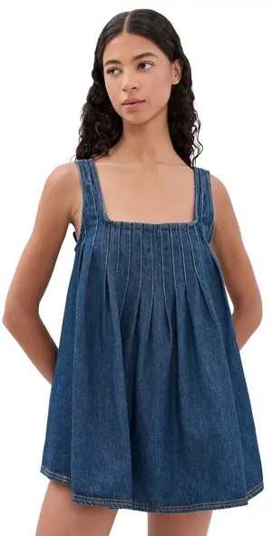 Free People Katie Denim Tunic