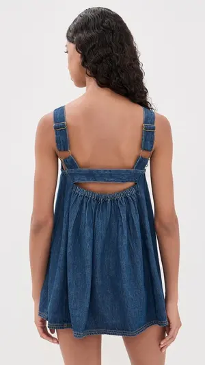 Free People Katie Denim Tunic