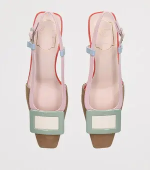 ROGER VIVIER Belle Vivier Slingback Pumps 45