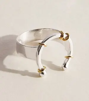 FYR Sterling And Yellow Gold Purity 2.0 Ring