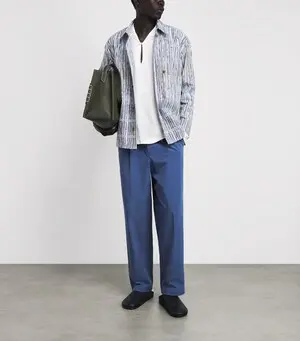 Issey Miyake Pleated Tailored Trousers