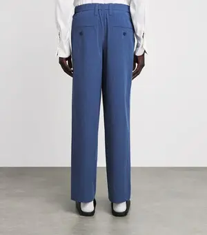 Issey Miyake Pleated Tailored Trousers