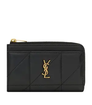 Saint Laurent Leather Jamie Card Case