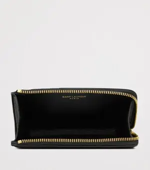 Saint Laurent Leather Jamie Card Case